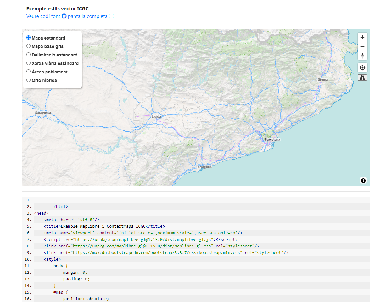 Recursos ICGC en obert